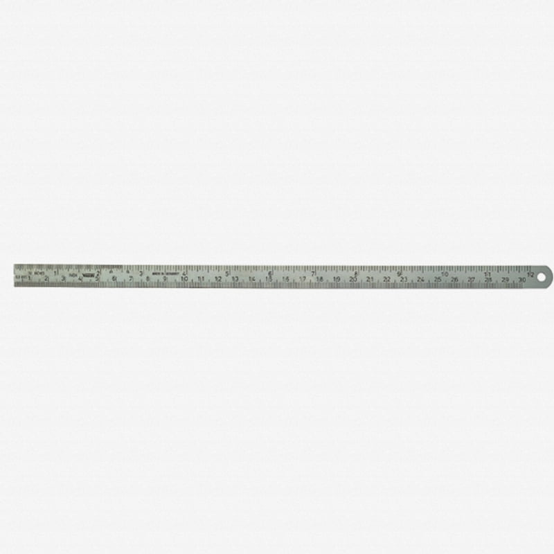 Stahlwille 13110 Steel Ruler, Metric-inch Scale, 300mm - Walmart.com