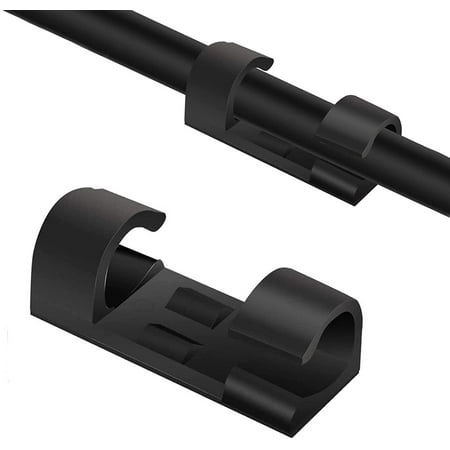 Cable Clips [20 Pieces], Cable Organizer Clips, Adhesive Cable Clips ...