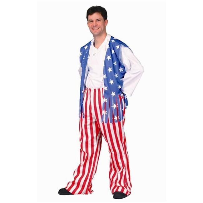 Patriotic Man Costume - Size Adult Standard - Walmart.com