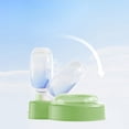 Portable Leak-Proof Pet Water Bottle with Attached Bowl for Dogs and ...