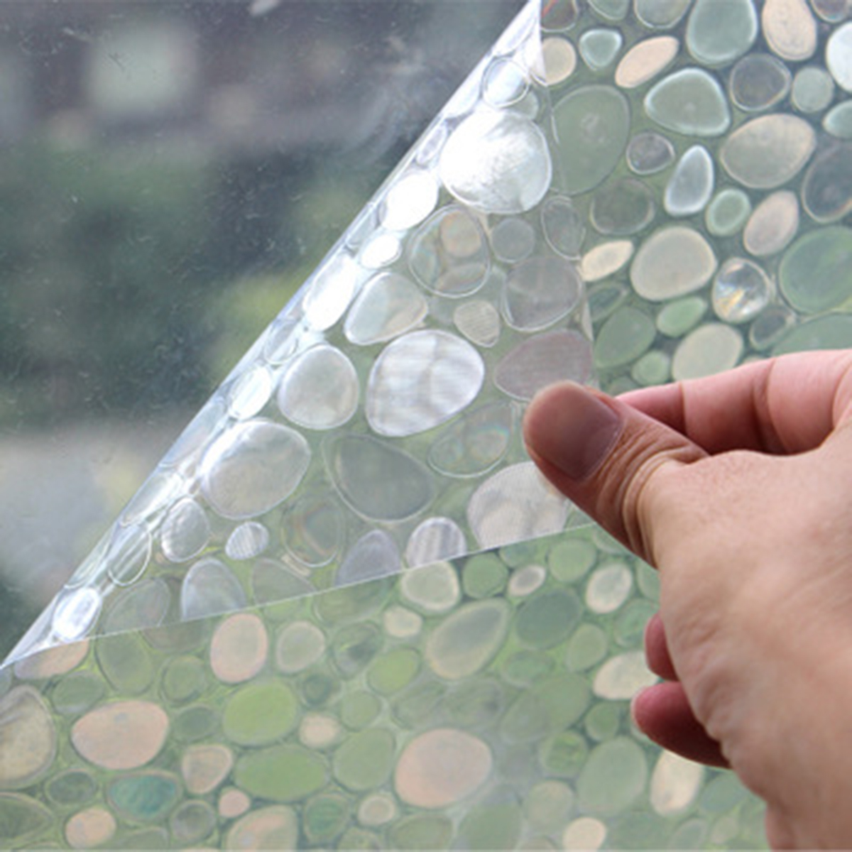 17.7*78.7inches 7 Style3D Static Decorative Window Film Waterproof ...