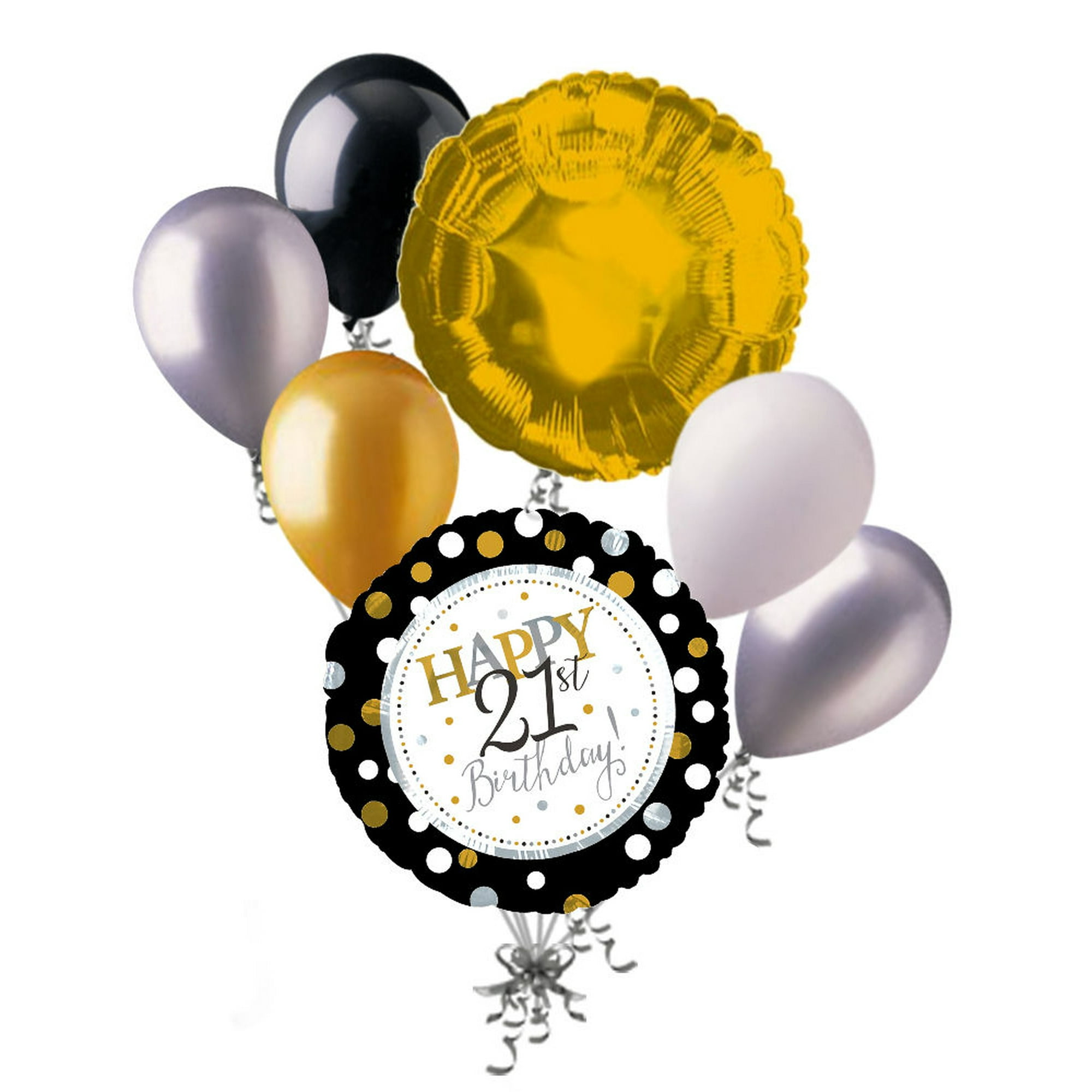 21st Birthday Balloon Bouquet