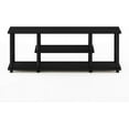 **turn-n-tube no tools 3d 3-tier entertainment tv stand up to 50 inch ...
