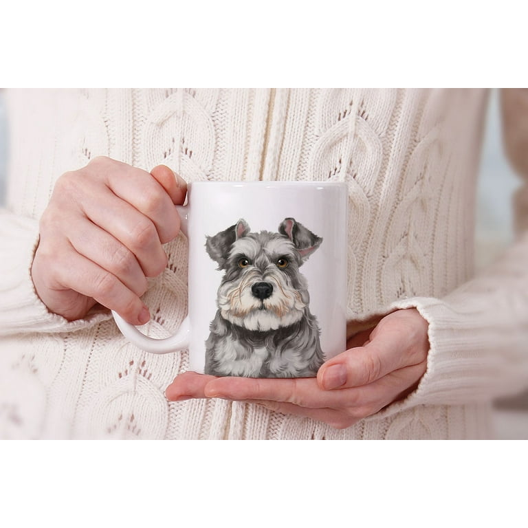Schnauzer Mom Gifts Standard Schnauzer Mug Standard Schnauzer Gift Dog ...