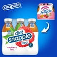 Snapple Diet Raspberry Tea, 16 fl oz, 6 Pack, Recycled Plastic Bottle ...