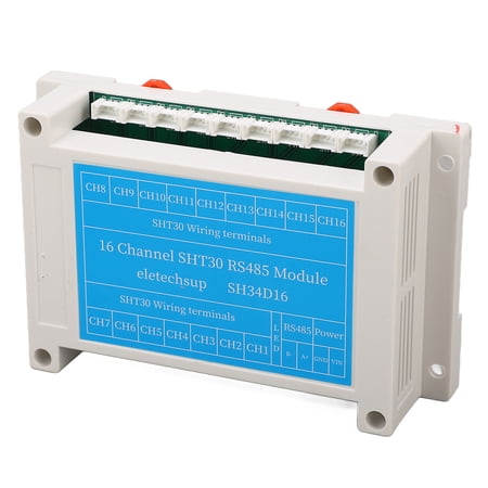 Temperatureand Humidity Collector,16 Channel RS485 Module Temperature ...