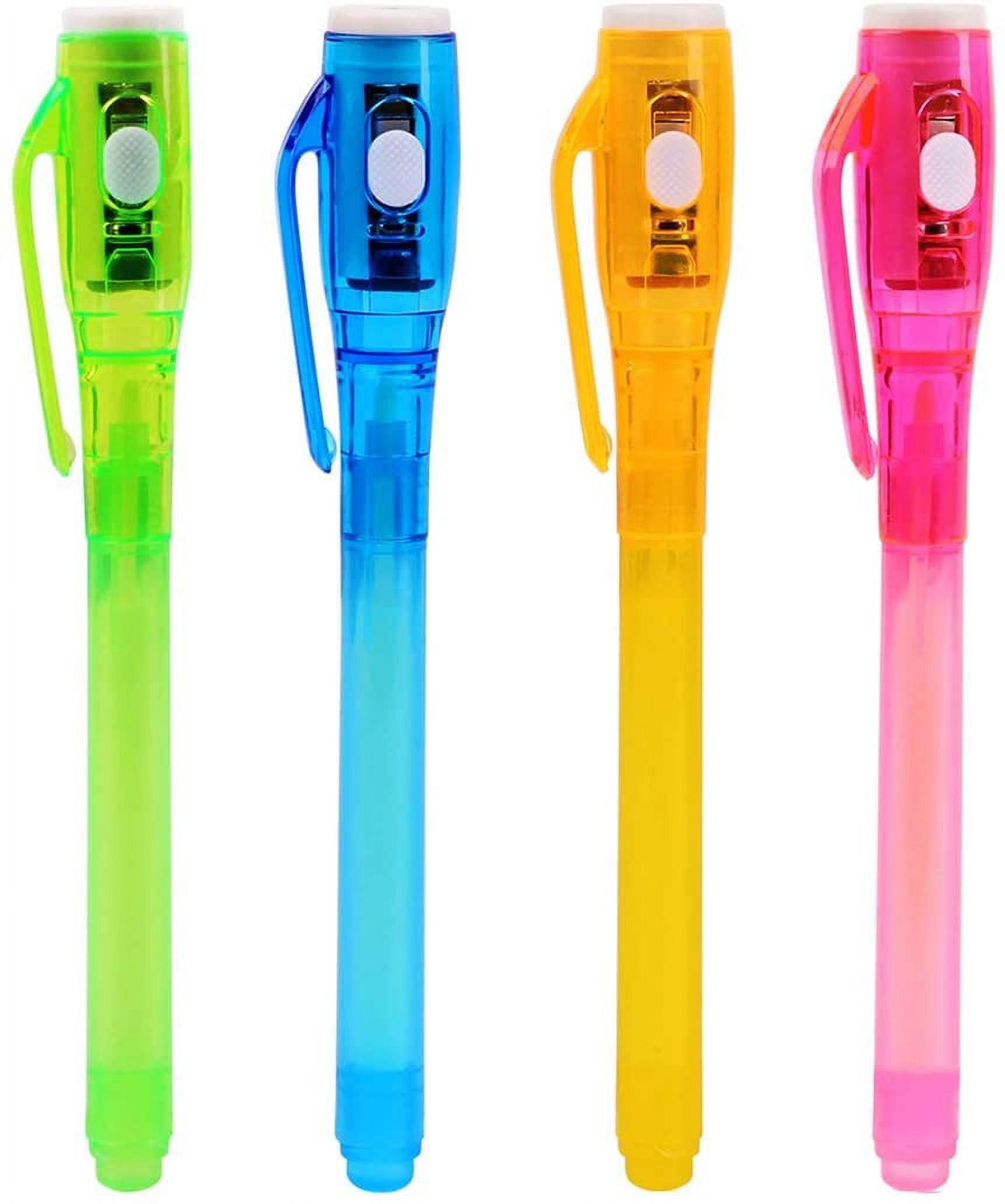 4 Packs of Invisible Ink Pens with Ultraviolet Light - Walmart.ca
