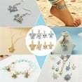 128Pcs 8 Styles Tibetan Style Zinc Alloy Pendants Sea Turtle Silver ...