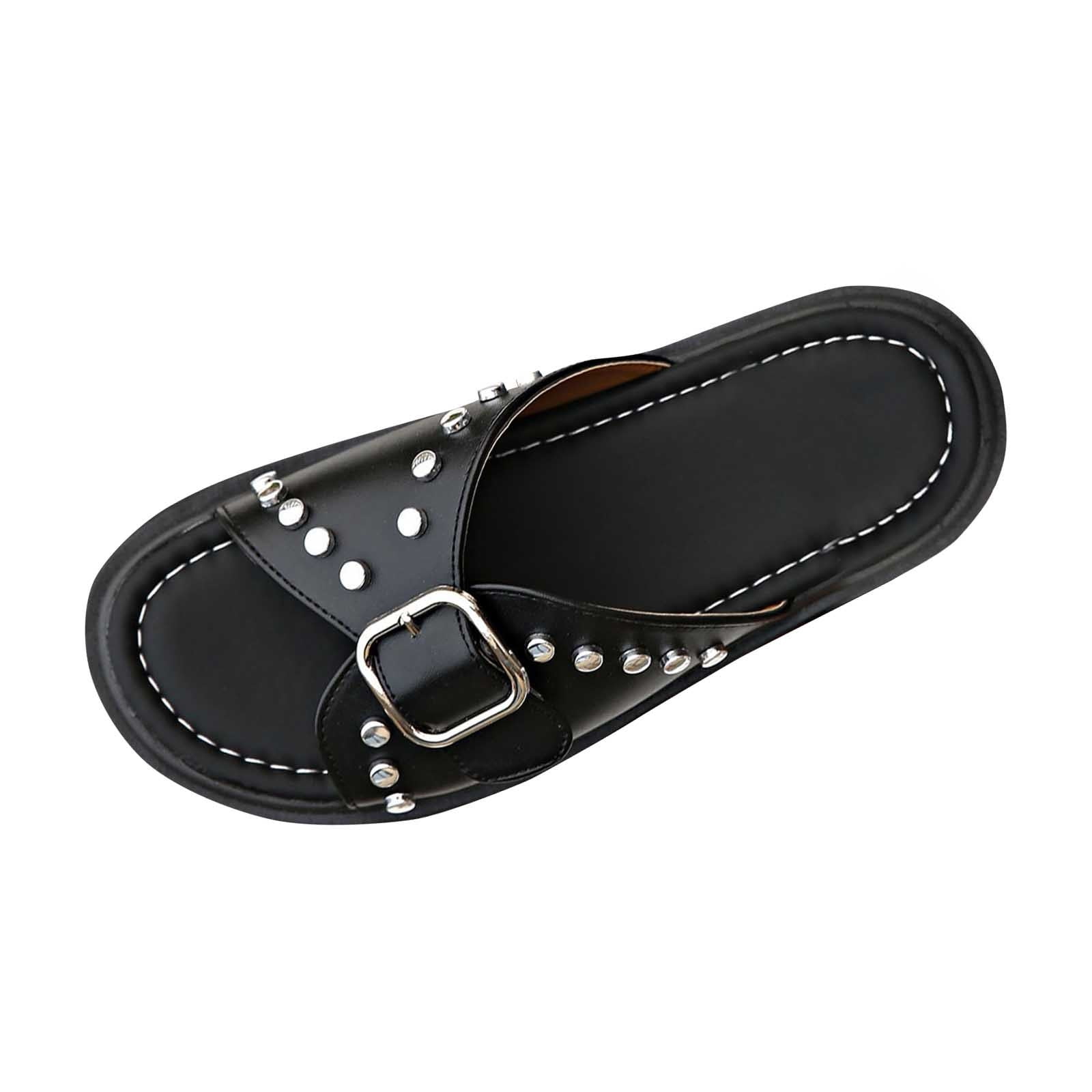 Click here for Chgbmok Sandals For Women 2025 Belt Buckle Versati... prices