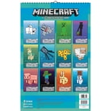 Minecraft 2018 Oversized Wall Calendar - Walmart.com