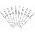 RRFDWQ-Aluminum Blind Rivets, 500 Pcs 1/8" x 1/2" ((3.2x12mm) Rivets ...