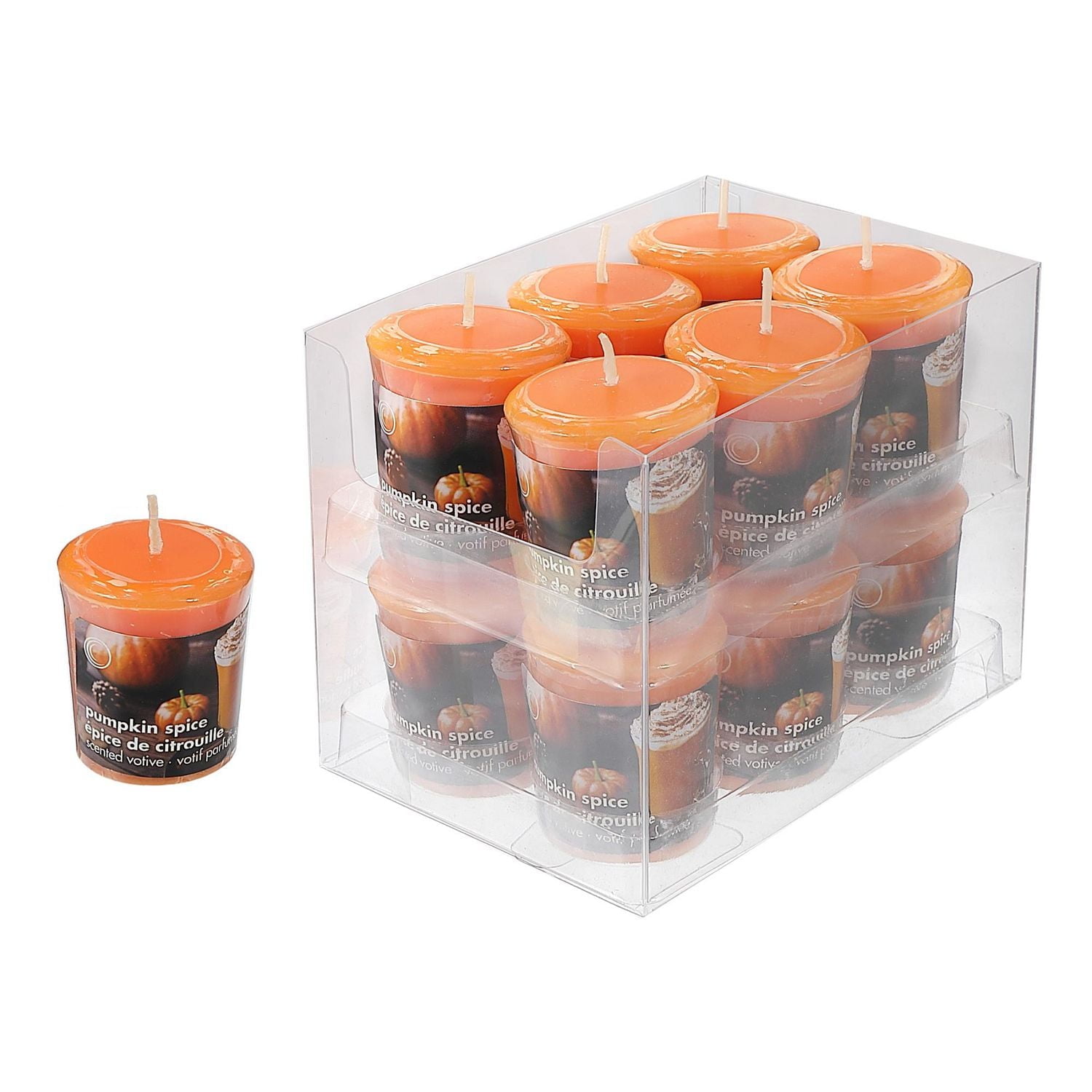Click here for Ih Casadécor Mushroom Votive (Pumpkin Spice) (12/D... prices