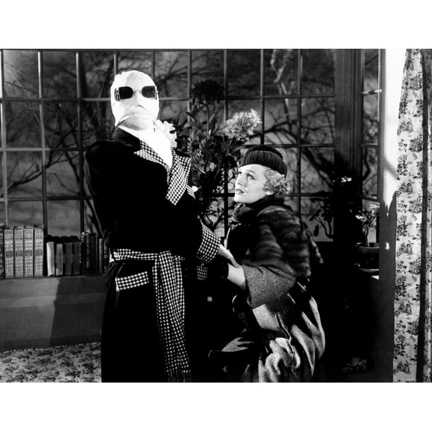 The Invisible Man Claude Rains Gloria Stuart 1933 Photo Print (8 x 10 ...