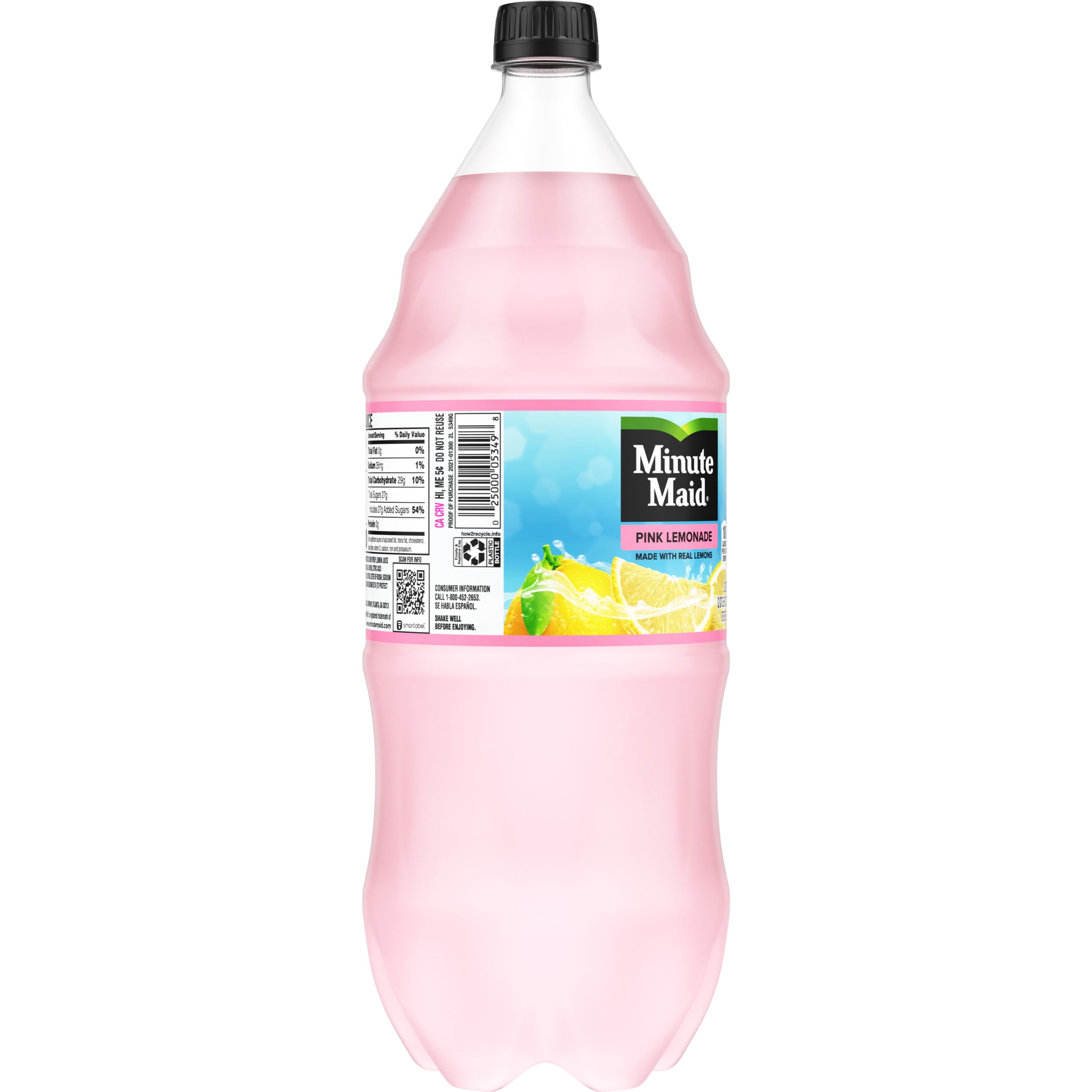 Buy Minute Maid Pink Lemonade Fruit Juice, 2 Liter Bottle Online at ...