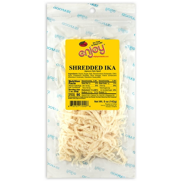 Enjoy Shredded Soft Ika, 5 oz - Walmart.com