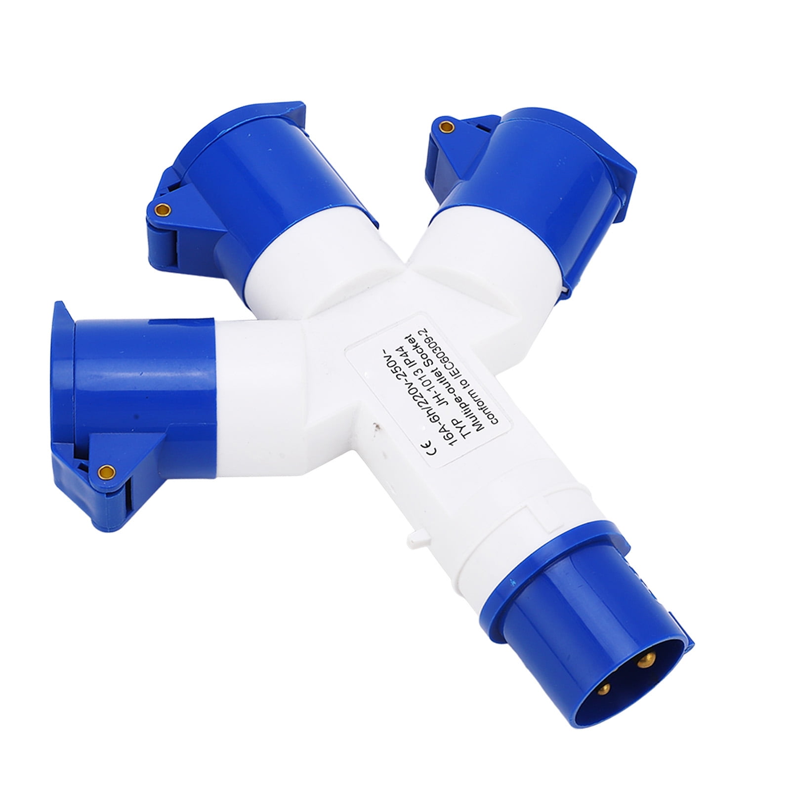 Conector de enchufe Industrial, 220-250V 2P+E SCOKE INDUSTRIAL PA66 ...