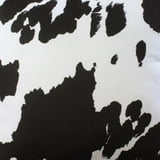 Everything Comfy Cow Print Decorative Throw Pillow, 16x16 Inch, Dark ...