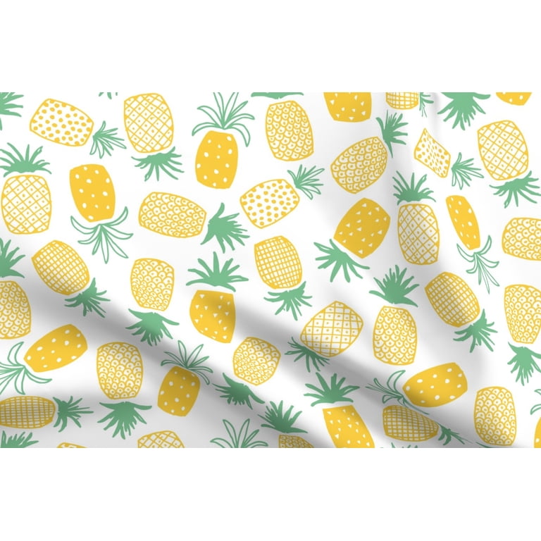 Pineapple Print Fabric