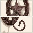 Cowboy Hat Rack for Wall Rustic Metal Cowboy Hat Holder 2 Pack Hat ...