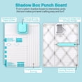 Shadow Box Punch Board for DIY Making 2"，3", 4", 5" Shadow Boxes and ...