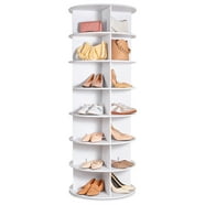Magic Union 7 Tier Rotating Shoe Rack Tower, Spinning Shoe Display Lazy ...