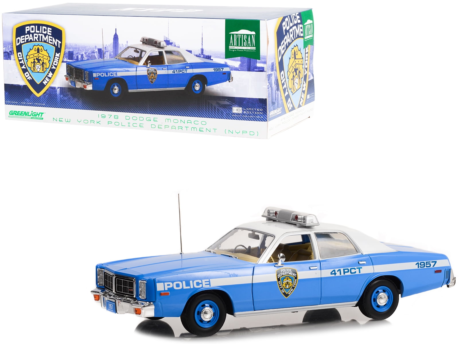 1978 Dodge Monaco Police Blue & White NYPD (New York City Police Dept ...