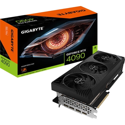 Buy GIGABYTE GeForce RTX 4090 24GB WINDFORCE GDDR6 PCI Express 4.0 x16 ...