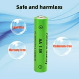 16-Count AA Batteries,DFITO High Capacity Alkaline Battery, 3000mAh 1.5V Rechargeable AA ...