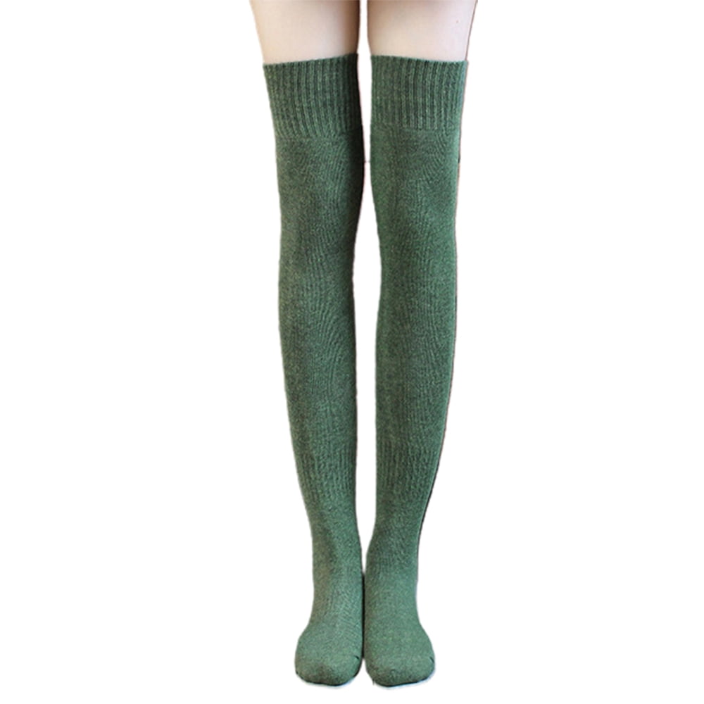 Over-the-knee Thick Knitted High Socks Very Warm And Beautiful For ...
