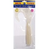 GIBBS-DELTA TACKLE Hali Hawg Glow Fishing Jig, White, 12-Inch - Walmart.com