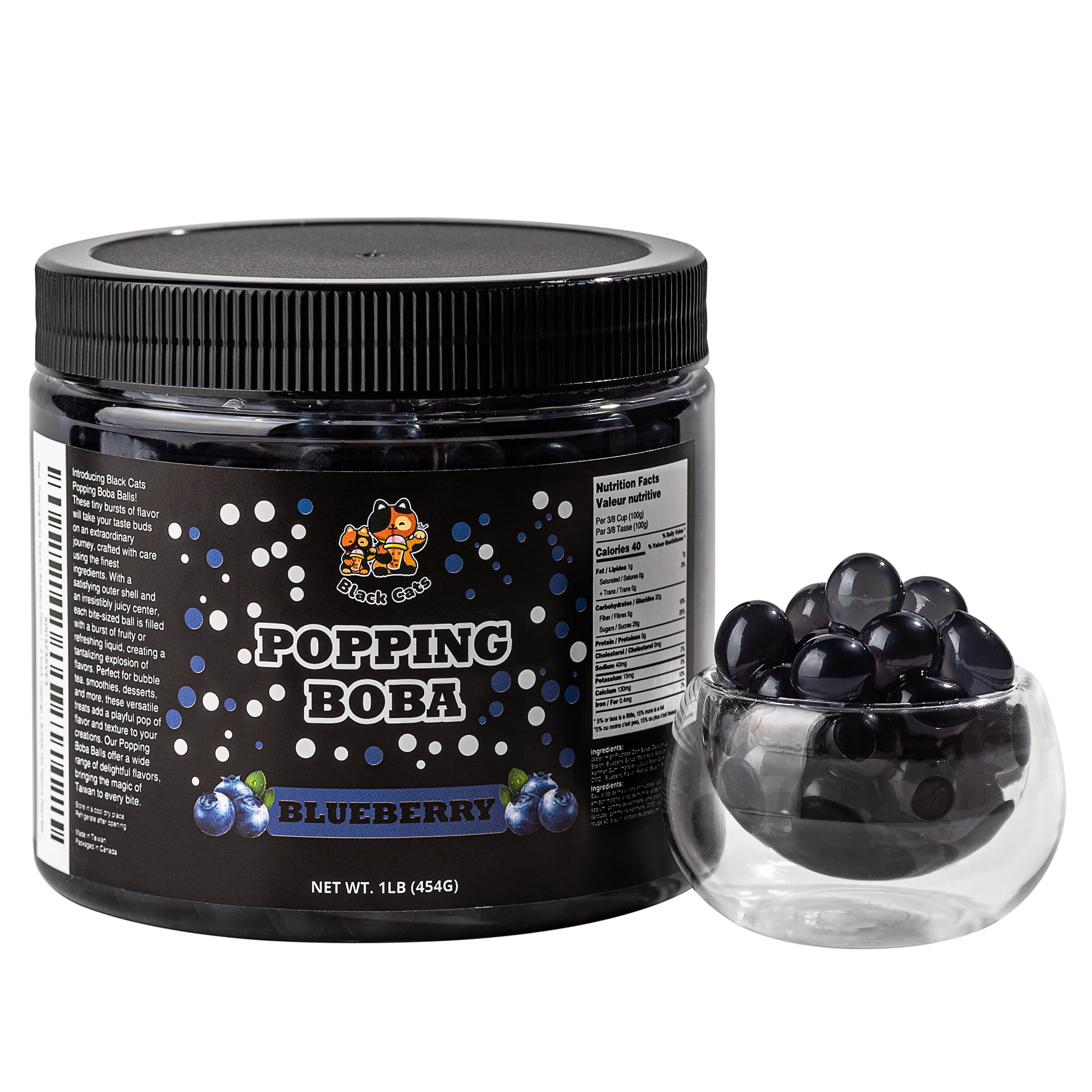 Click here for Black Cats Boba Black Cats Popping Boba Pearls Blu... prices
