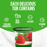 Activia Probiotic Yogurt, Lactose Free, Strawberry/Blueberry/Peach ...