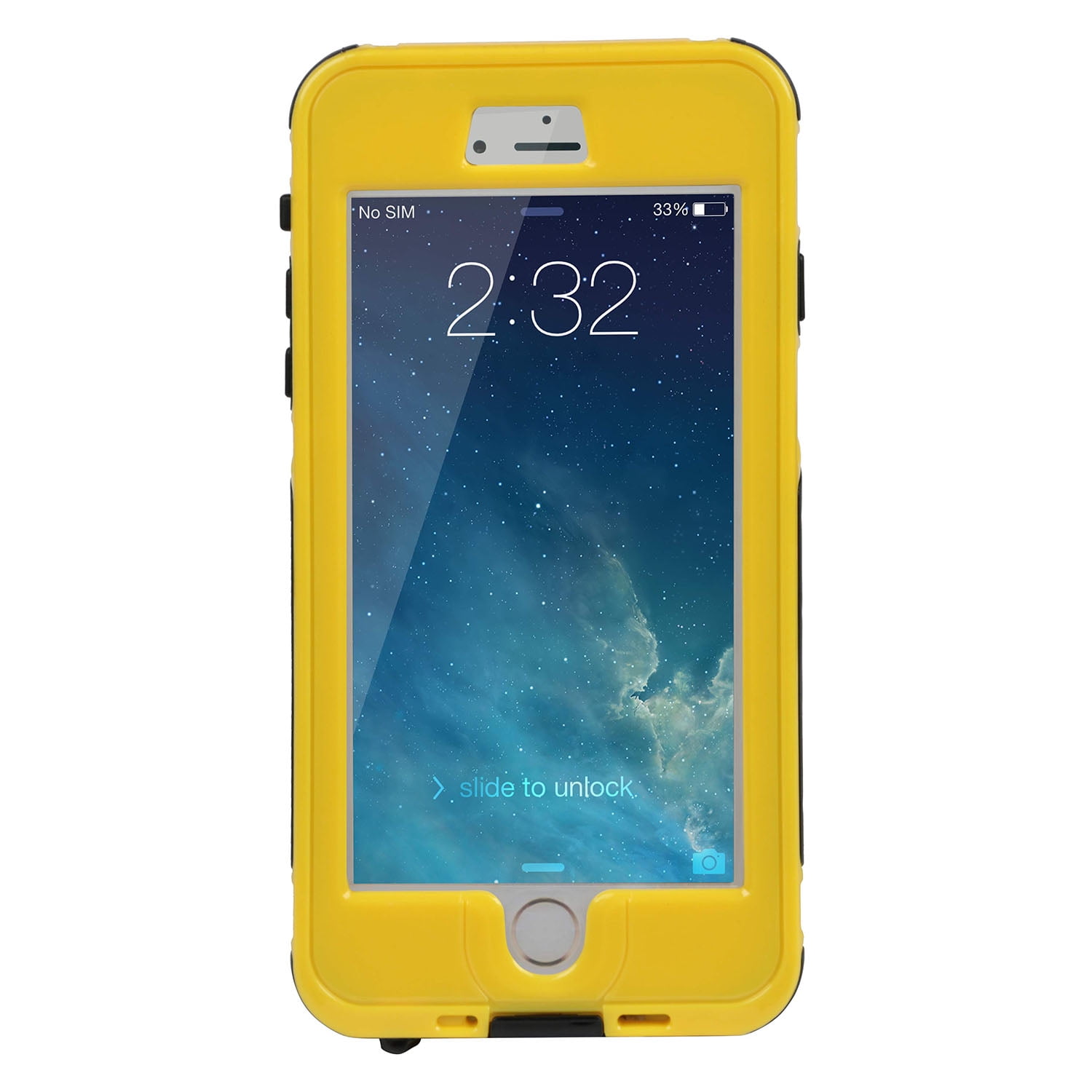 Rugged Shock-Resistant Hybrid Full Cover Case For iPhone 7 - Yellow ...
