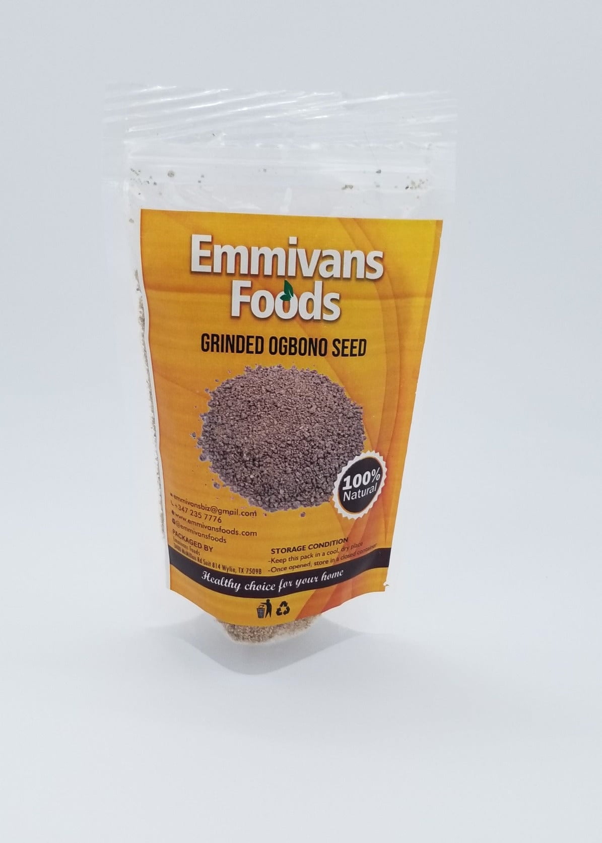 Emmivansfoods Ground Ogbono Soup Thichener , 5oz - Walmart.com
