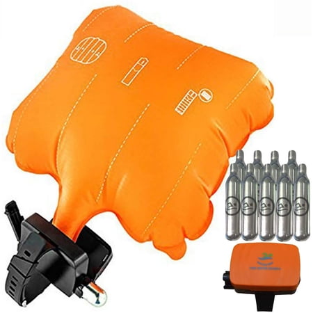 Swimming Anti-Drowning Bracelet, Inflatable Gasbag with 4 Cartridges ...