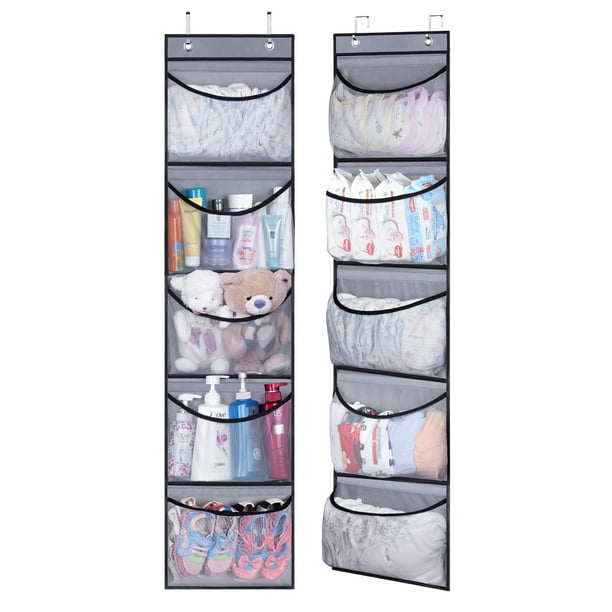MISSLO Over the Door Hanging Organizer for Closet, Bedroom, Bathroom ...