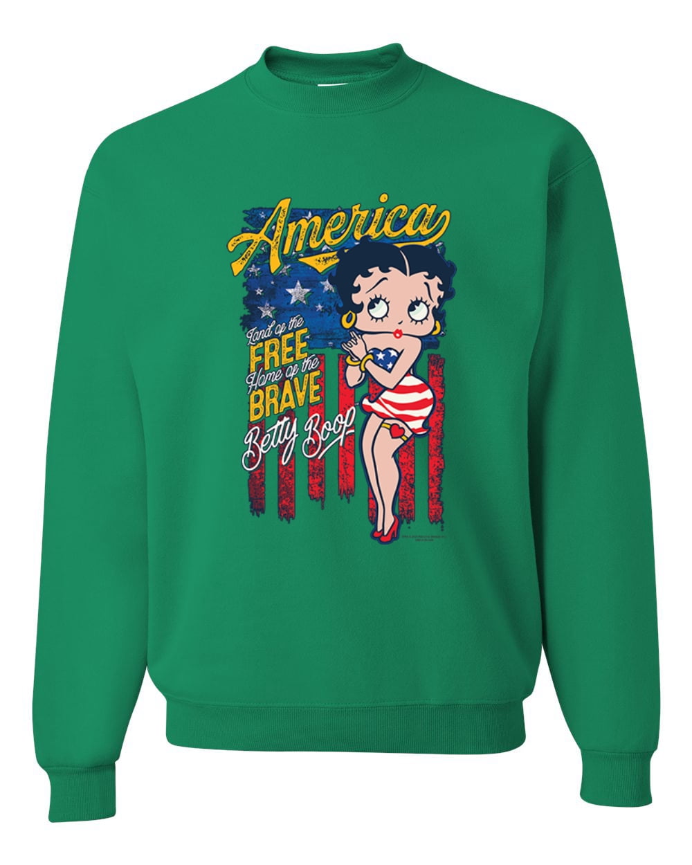 Wild Bobby, Betty Boop America Land of the Free Home of the Brave Betty ...