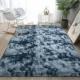 Softlife Super Soft Plush Tie Dye Velvet Rugs for Home Decor,Fluffy ...