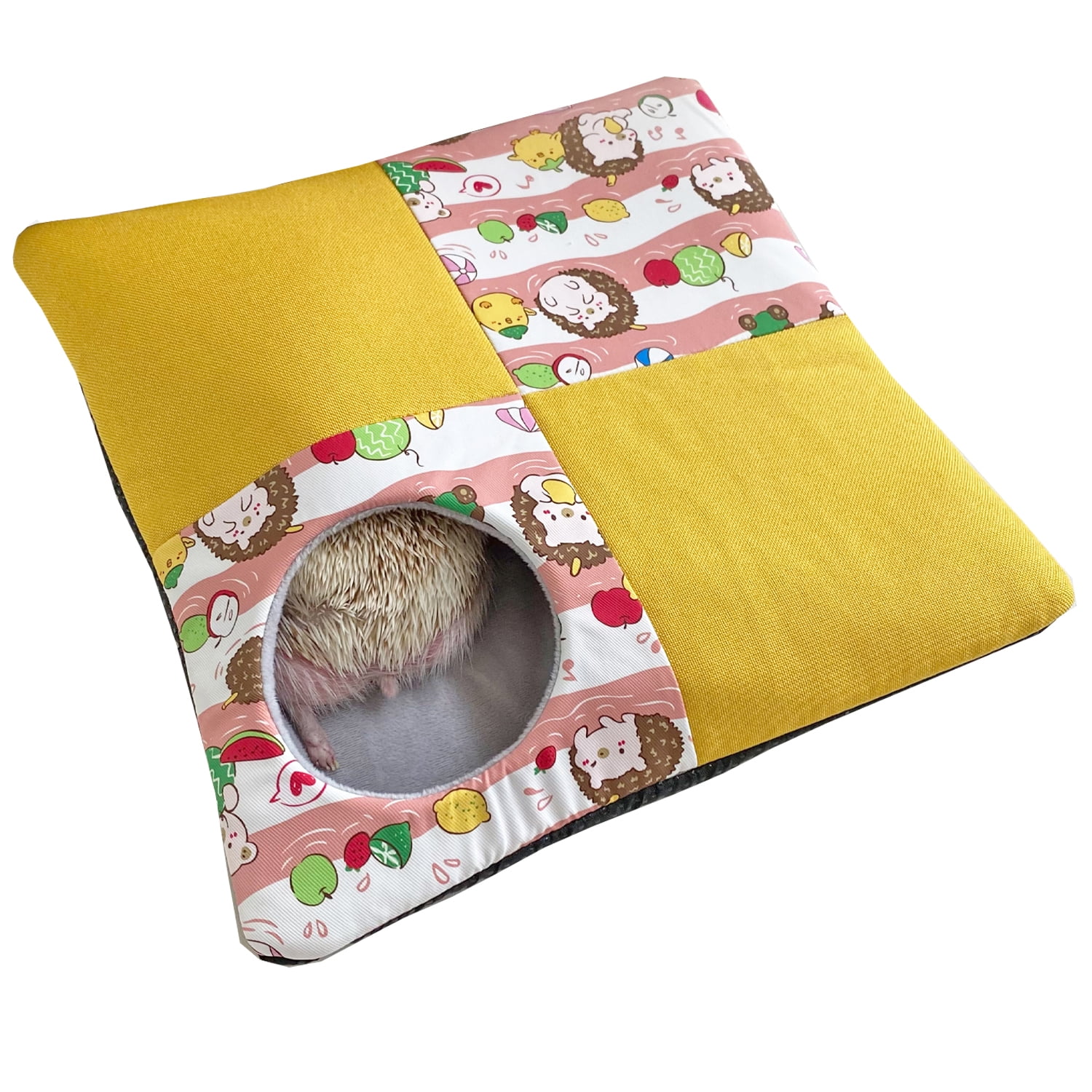 Fleece Ferret Hedgehog Cuddle Sack Sleeping Pouch Small Animal Bed Play ...