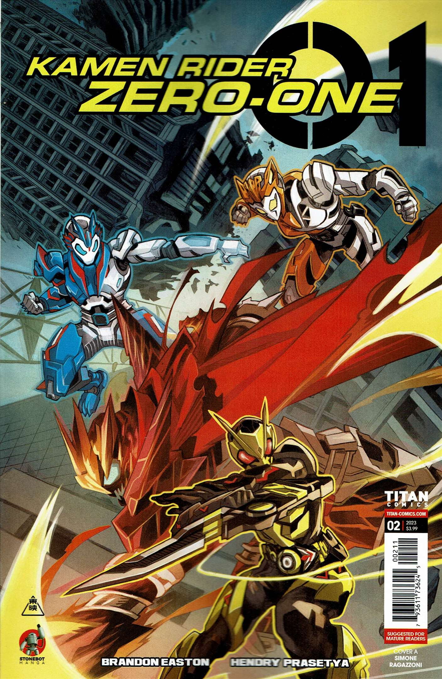 Kamen Rider Zero-One #2A VF ; Titan Comic Book - Walmart.com