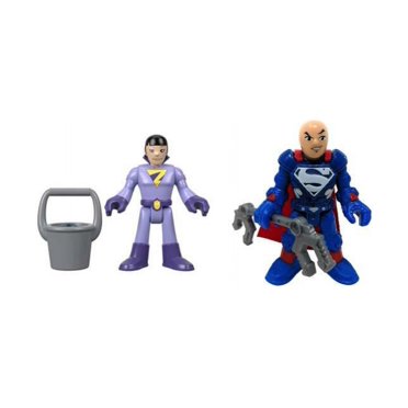 Imaginext DC Super Friends Lex Luthor Spinning Saw Vehicle & Figure Set ...
