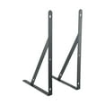 2X Shelf Bracket L Shape Corner Brace Shelf Triangle Angle Brackets ...