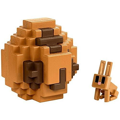 Minecraft Mini-Figure Spawn Egg - Brown Rabbit - Walmart.com