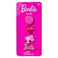 LUV HER Barbie Adjustable Rings, 4-Piece, Pink - Walmart.com