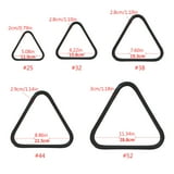 FEAMOS Billiards Triangles Frame Triangles Pool Rack Pool Table Holder ...