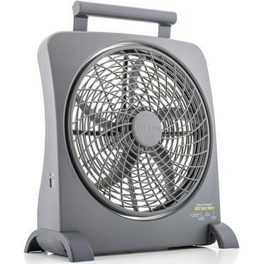 O2Cool 10 Inch Indoor/Outdoor Portable Fan, AC Adapter or Battery ...