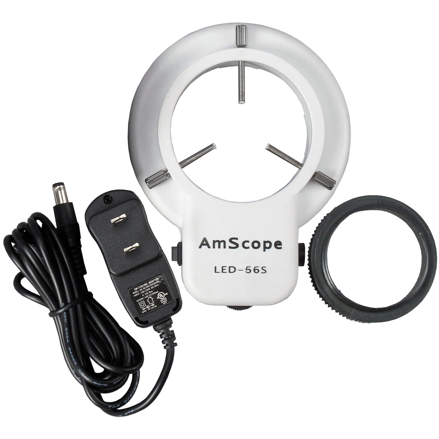 AmScope 56 LED Microscope Ring Light with Dimmer New - Walmart.com