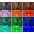 WE Crystal Diamond Rose Table Lamp, Remote and Touch Control Nightstand ...
