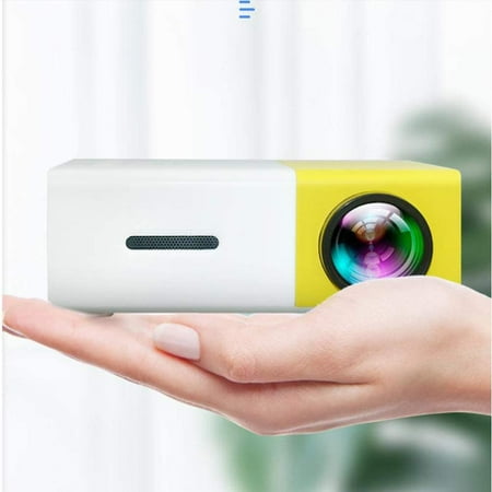 Mini Projector Portable 1080P LED Projector Home Cinema Theater Indoor ...