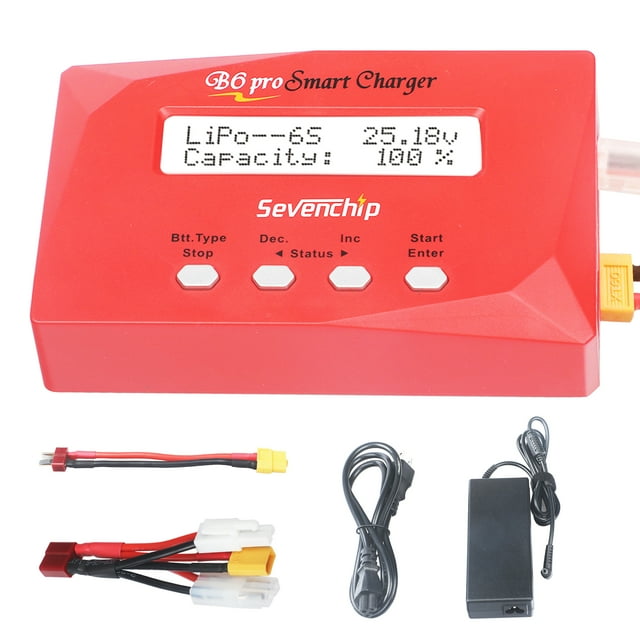 Lipo Charger,Balance Charger Discharger with Power Supply for LiPo/Li ...